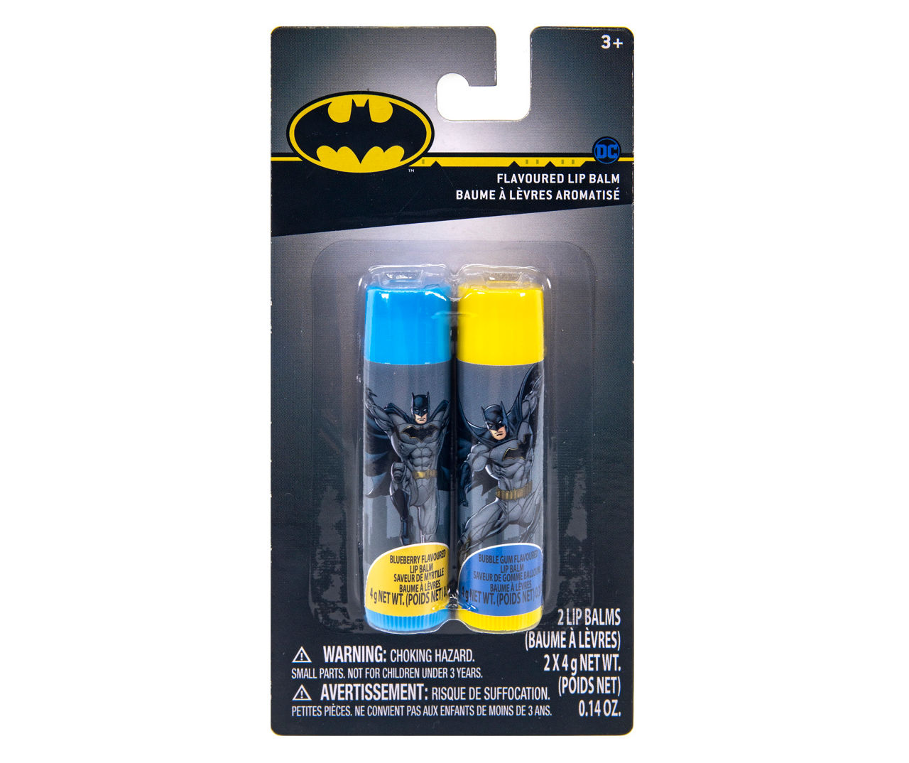 DC Comics Batman Lip Balm, 2-Pack | Big Lots