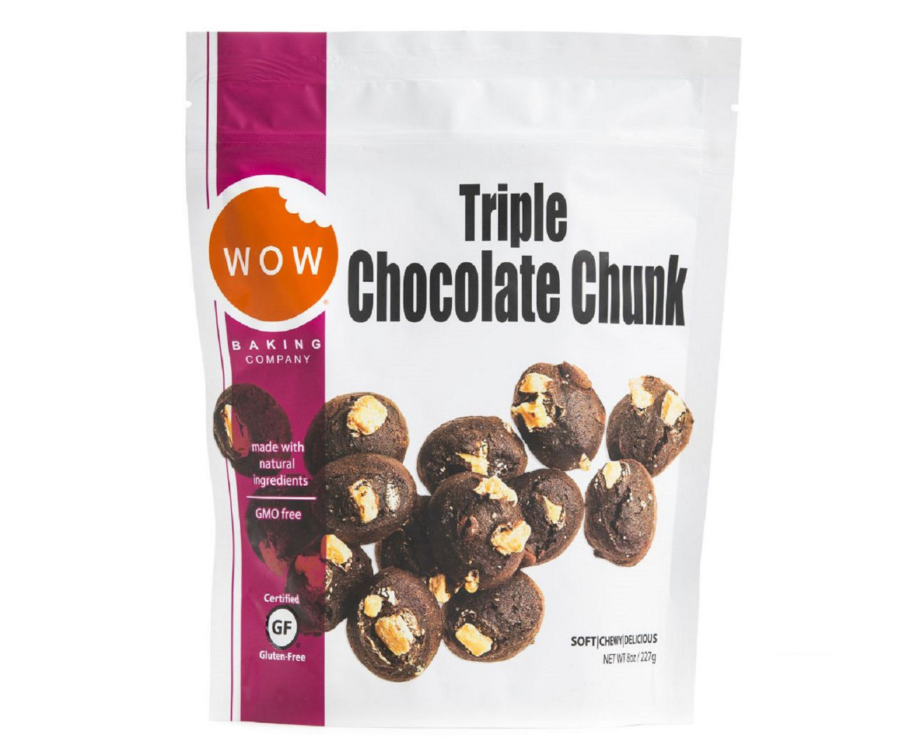 Wow Baking Triple Chocolate Chunk Gluten-Free Cookies, 8 Oz. | Big Lots