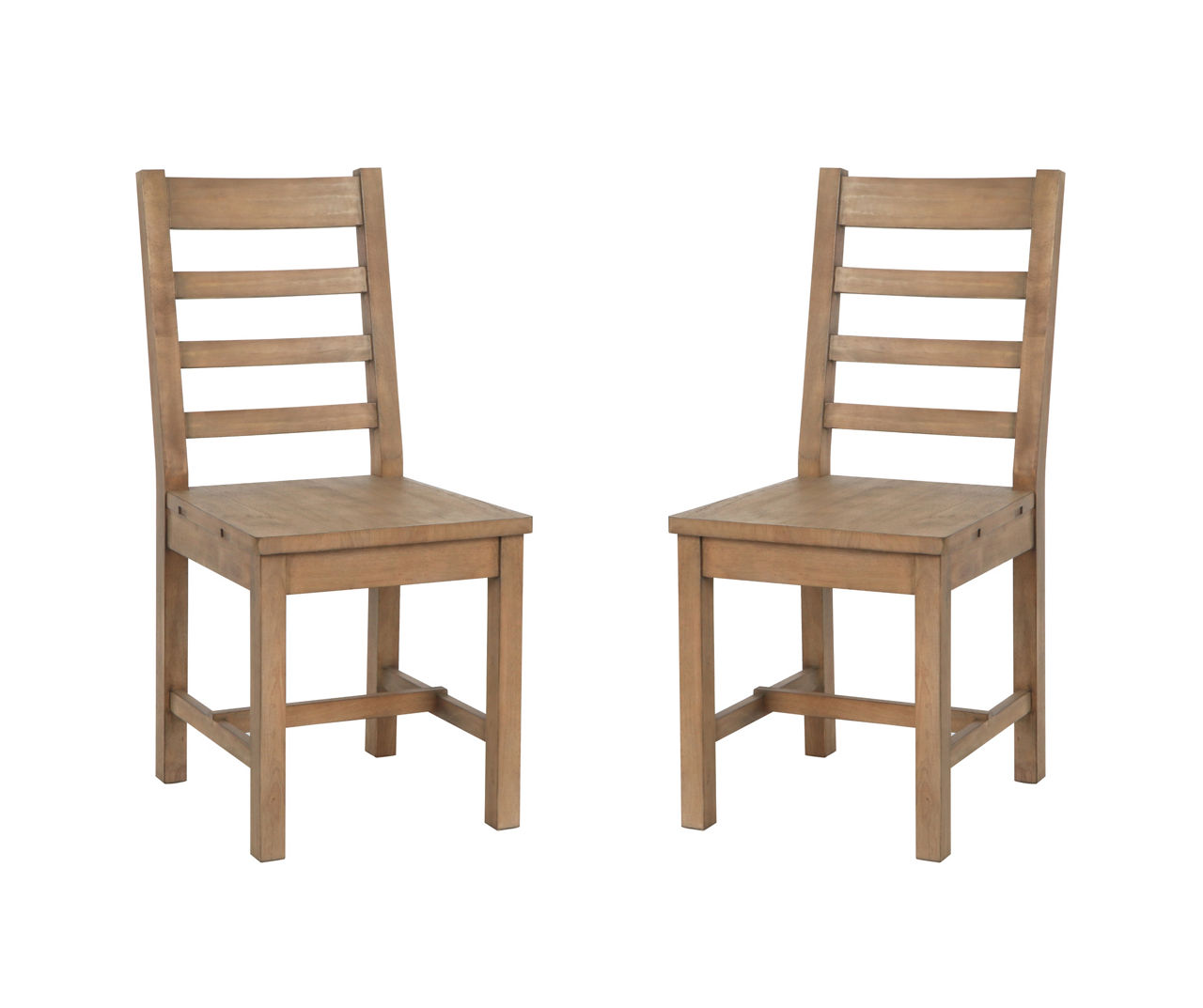 Bayfield Reclaimed Pine Dining Chairs 2 Pack Big Lots