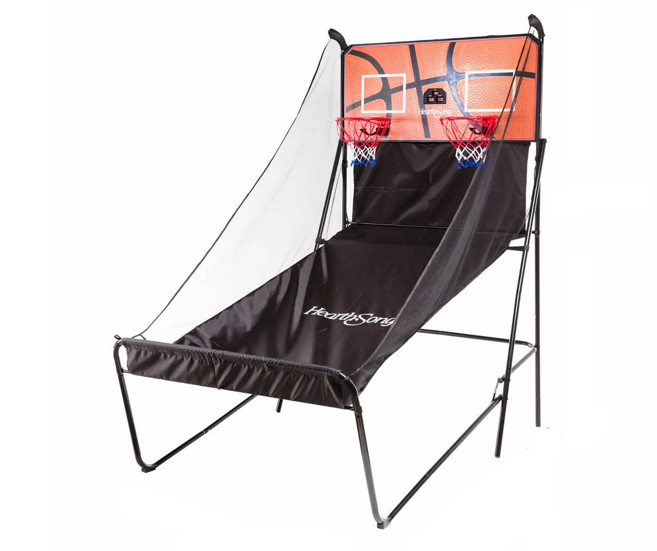 Hearthsong Black Double Free-Throw Basketball Challenge Game | Big Lots