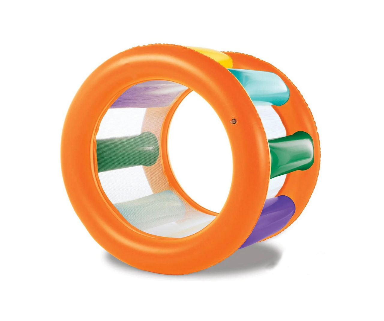 Roll With It 2.0 Giant Inflatable Rainbow Land Roller | Big Lots