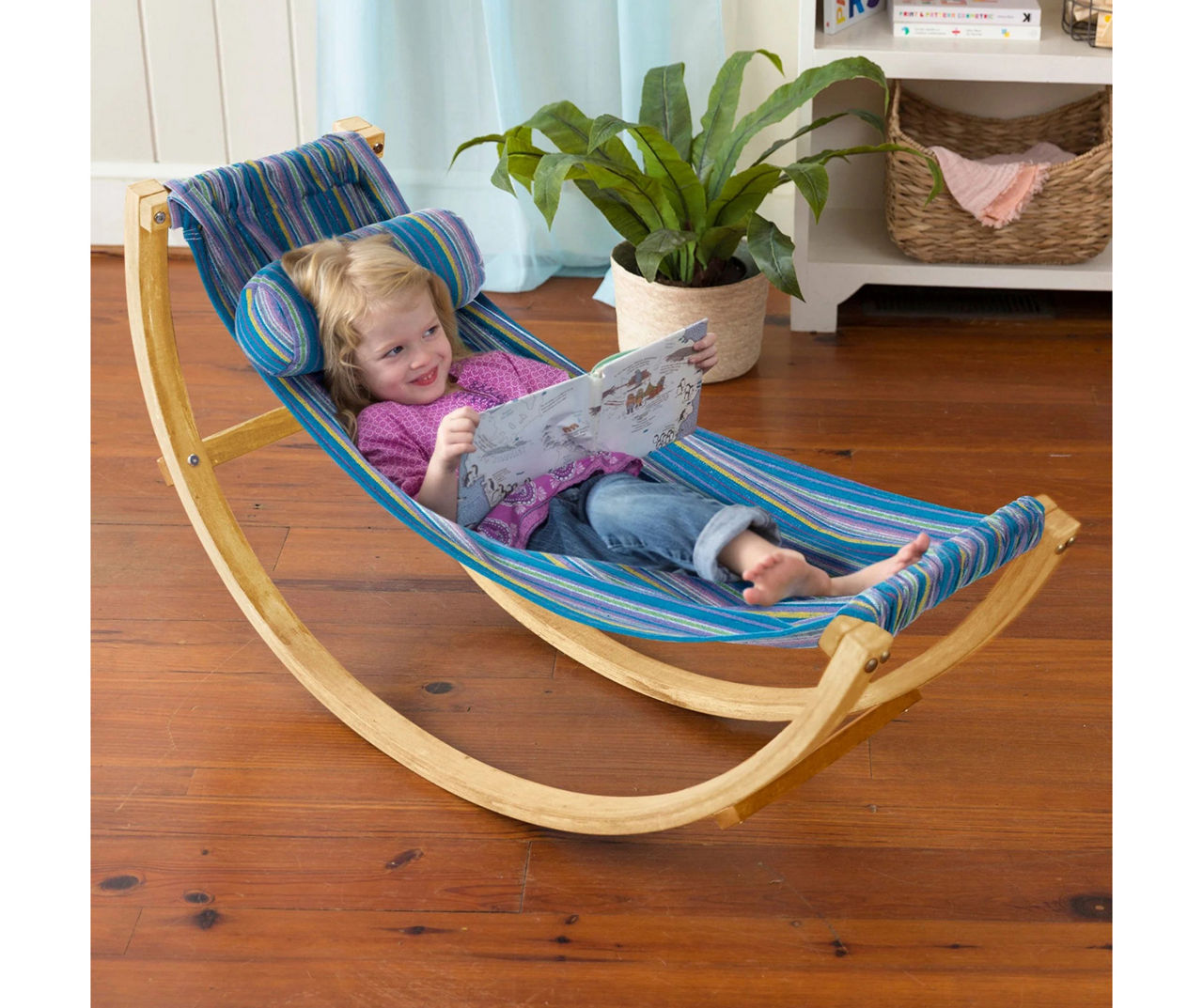 Lightweight Rocking Floor Hammock