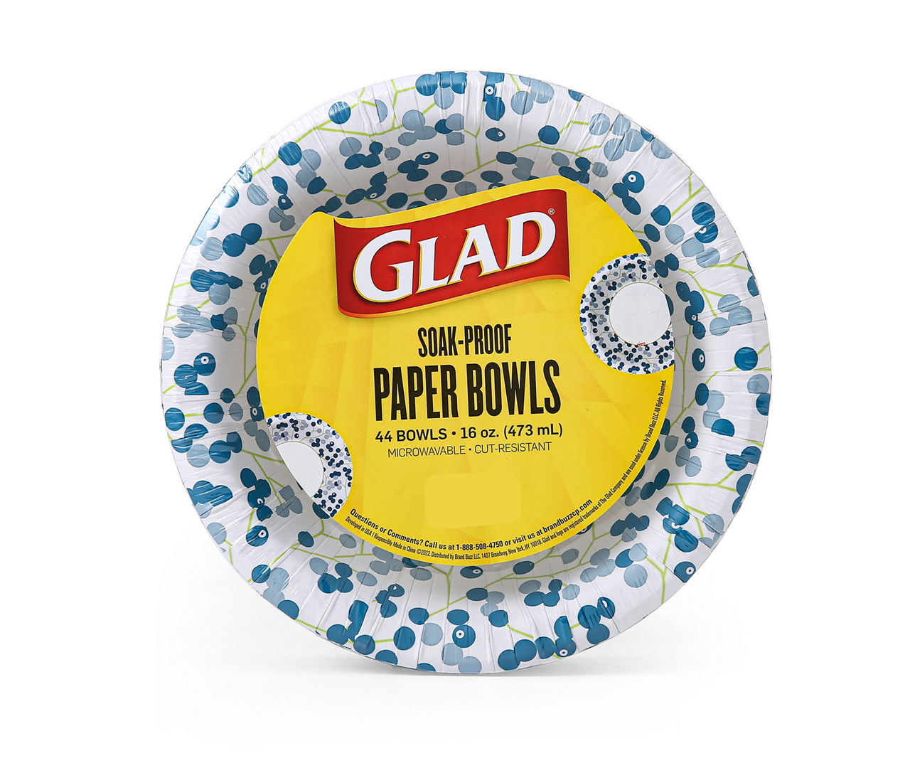 Glad Berry Nice 16-Oz. Paper Bowls, 44-Count | Big Lots