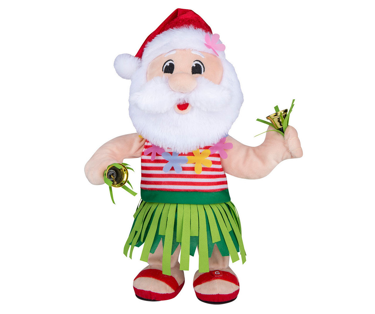 14.1" Hula Santa Animated Decor | Big Lots