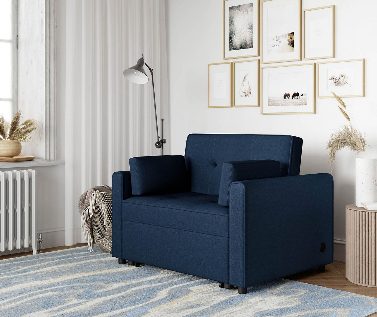 Serta cambridge twin sleeper chair big lots store