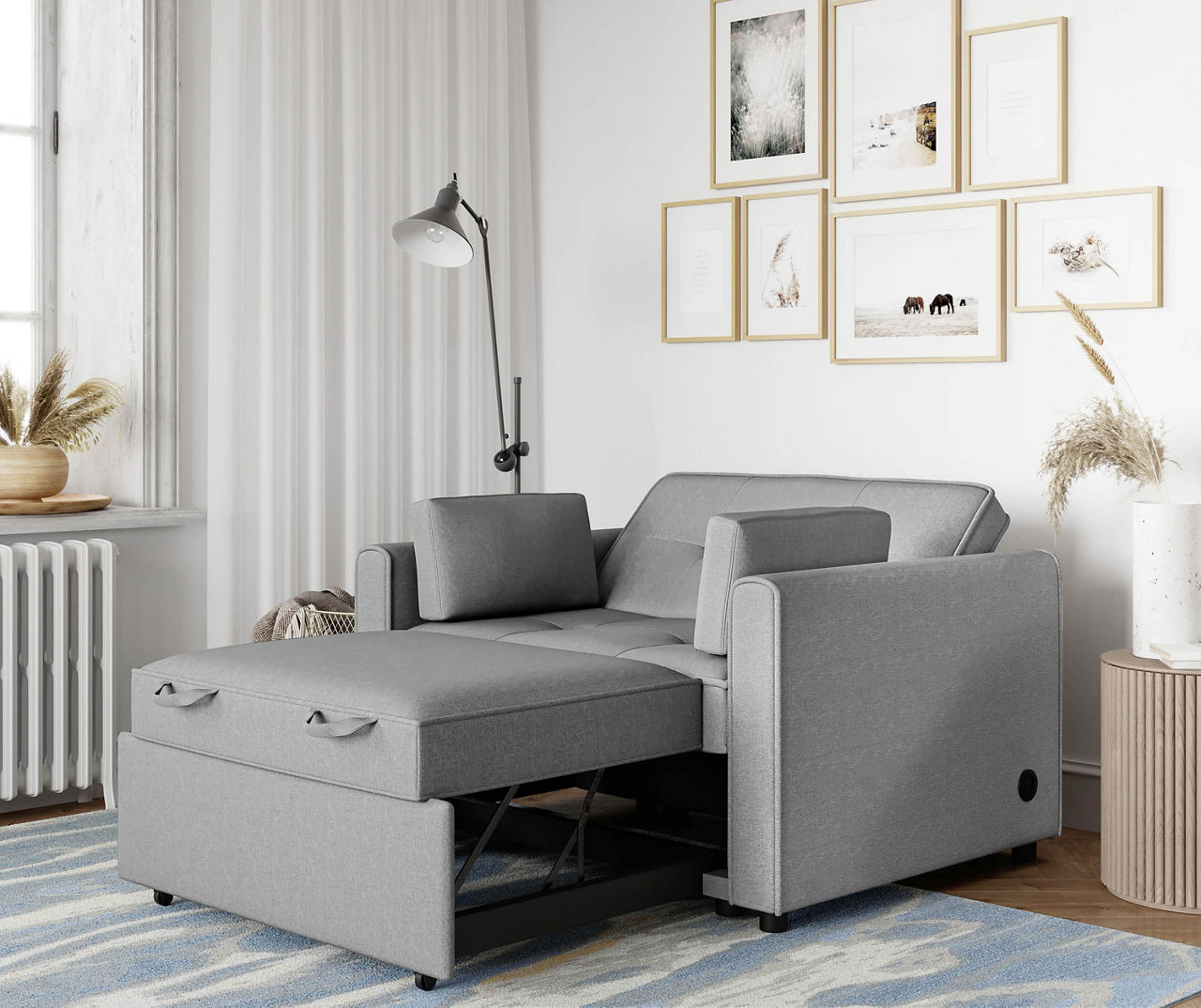 Serta cambridge twin sleeper chair big lots store