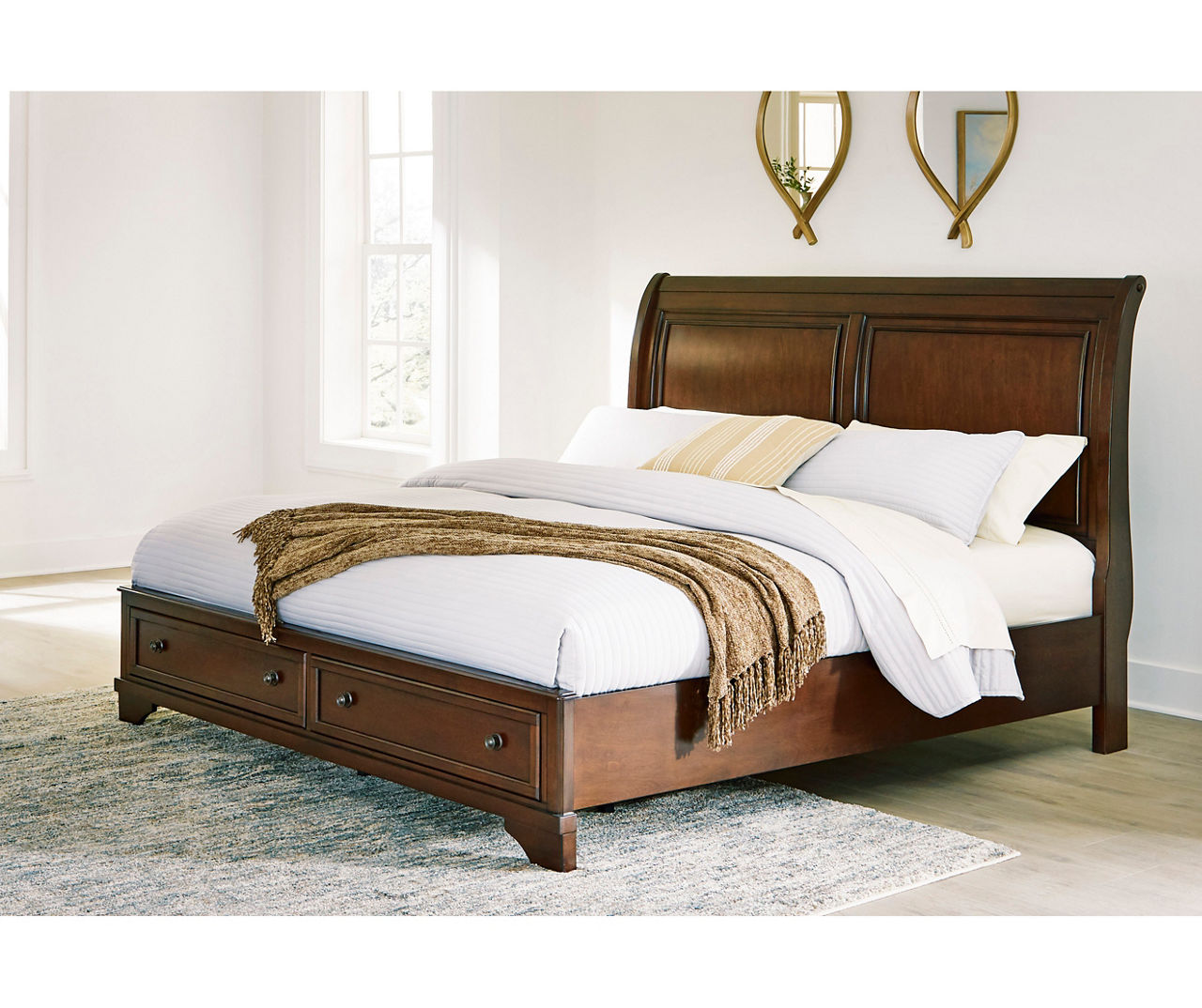 Broyhill Trellington Queen Sleigh Headboard 1 of 3 Big Lots