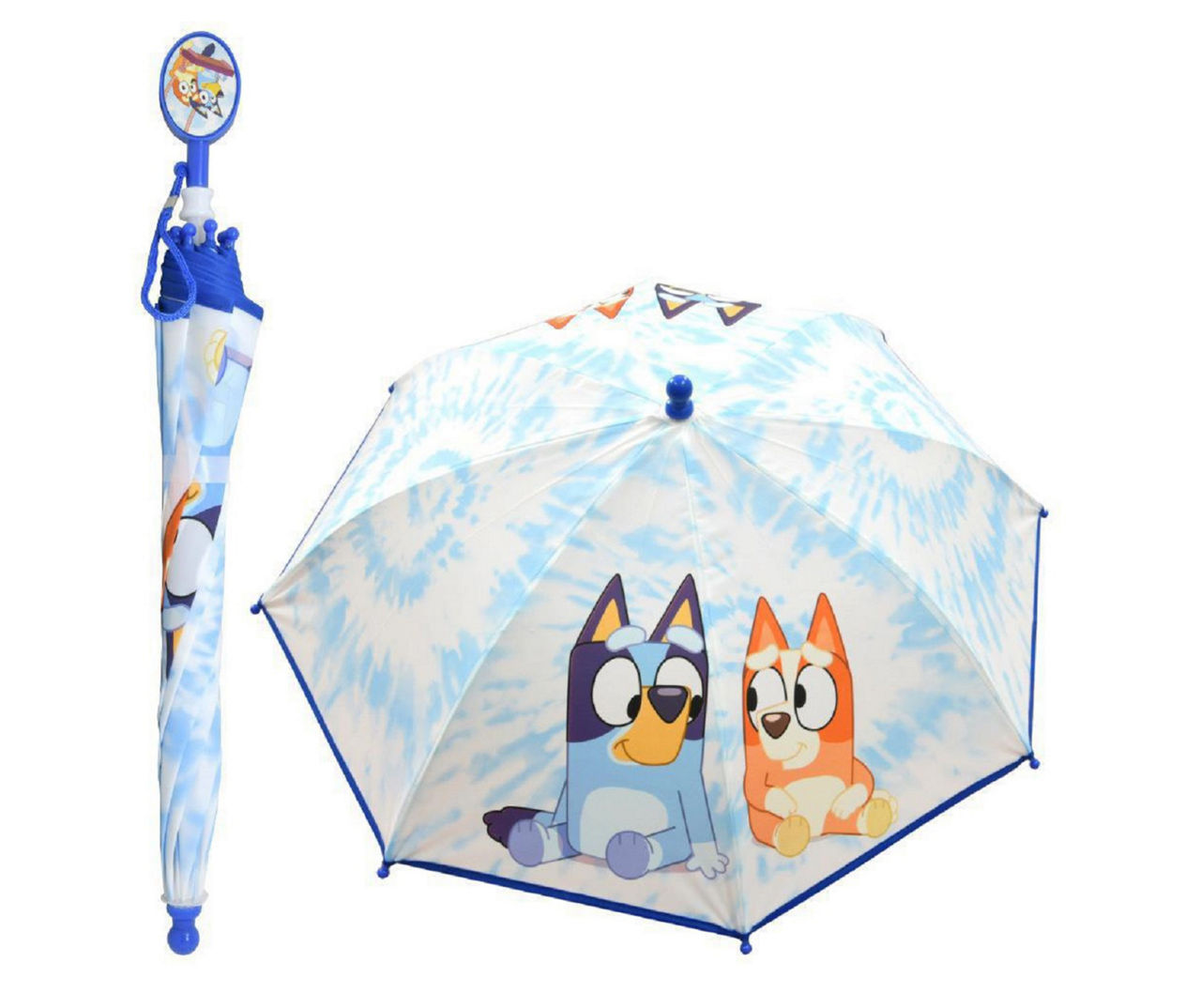 Disney Junior Bluey Tie-Dye Kids Umbrella | Big Lots