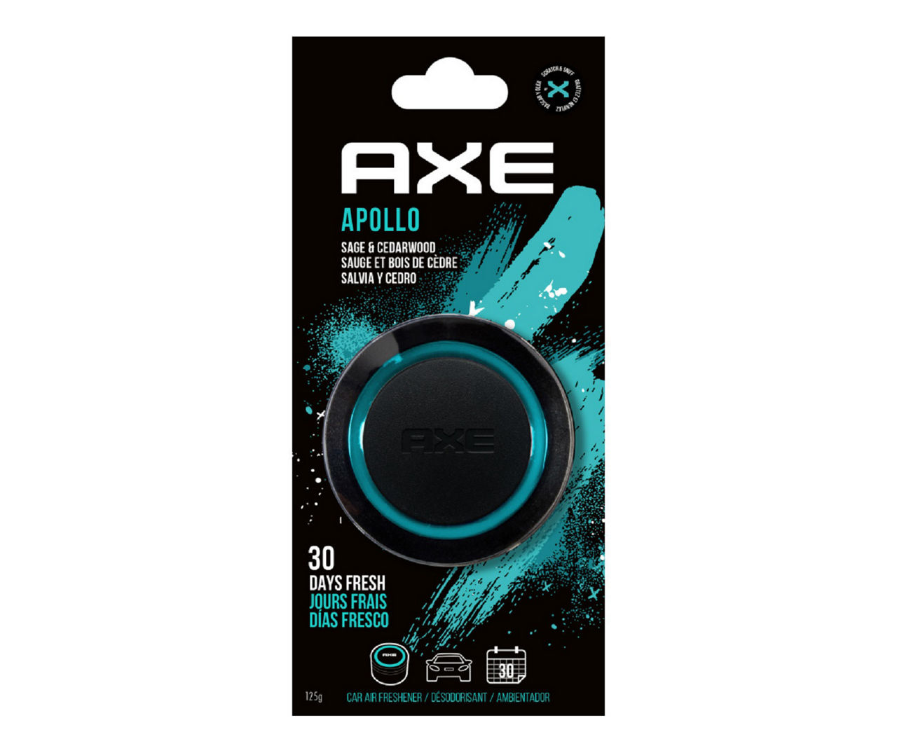 Axe Apollo Gel Can Car Air Freshener | Big Lots