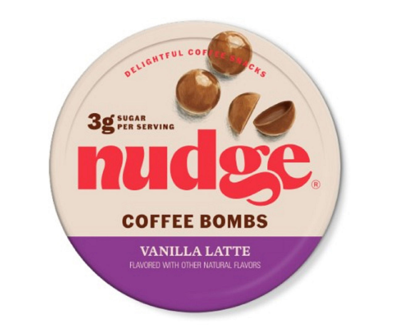 Nudge Vanilla Latte Coffee Bombs, 1.94 Oz. | Big Lots