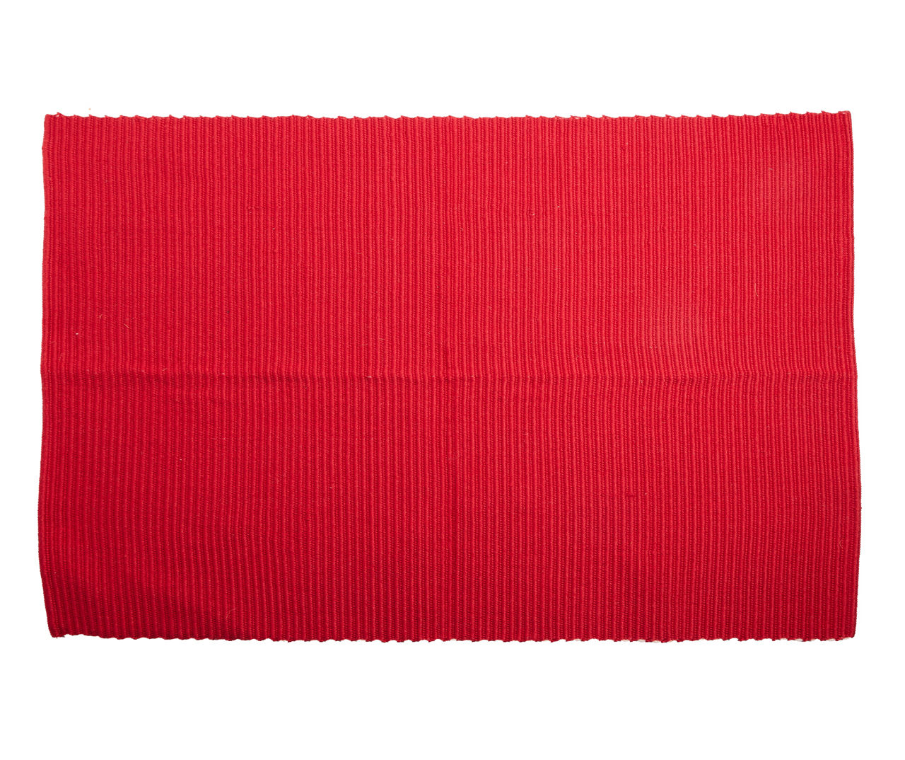 Santa's Workshop Red Woven Stripe Layering Accent Mat | Big Lots