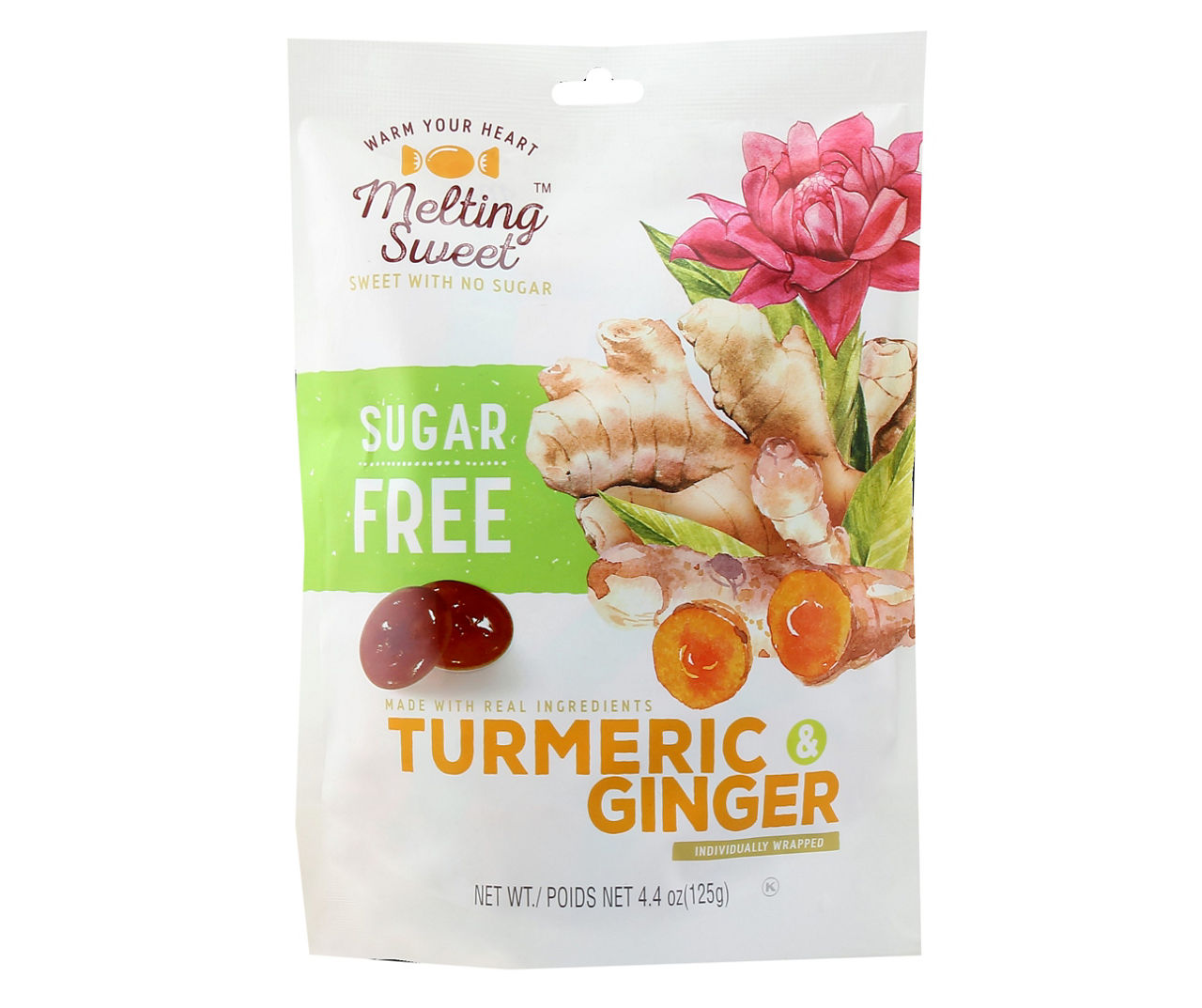 Melting Sweet Turmeric & Ginger Hard Candy, 4.4 Oz. | Big Lots