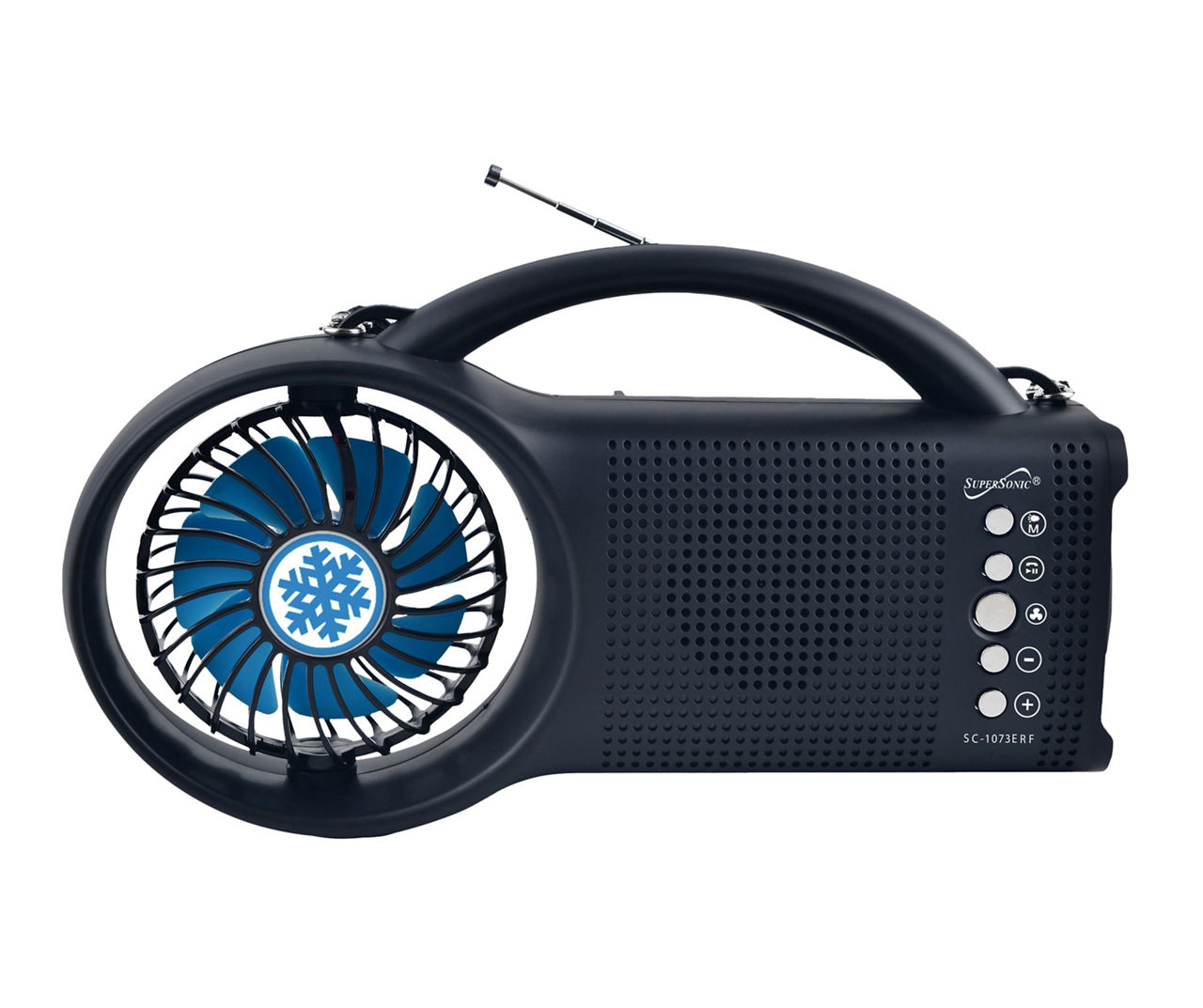 Black Multi-Function Bluetooth Speaker With Solar Panel | Big Lots