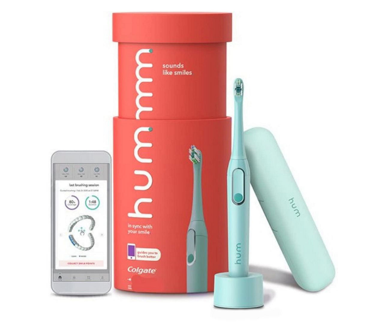 Colgate hum by Colgate Teal Smart Electric Rechargeable Sonic ...