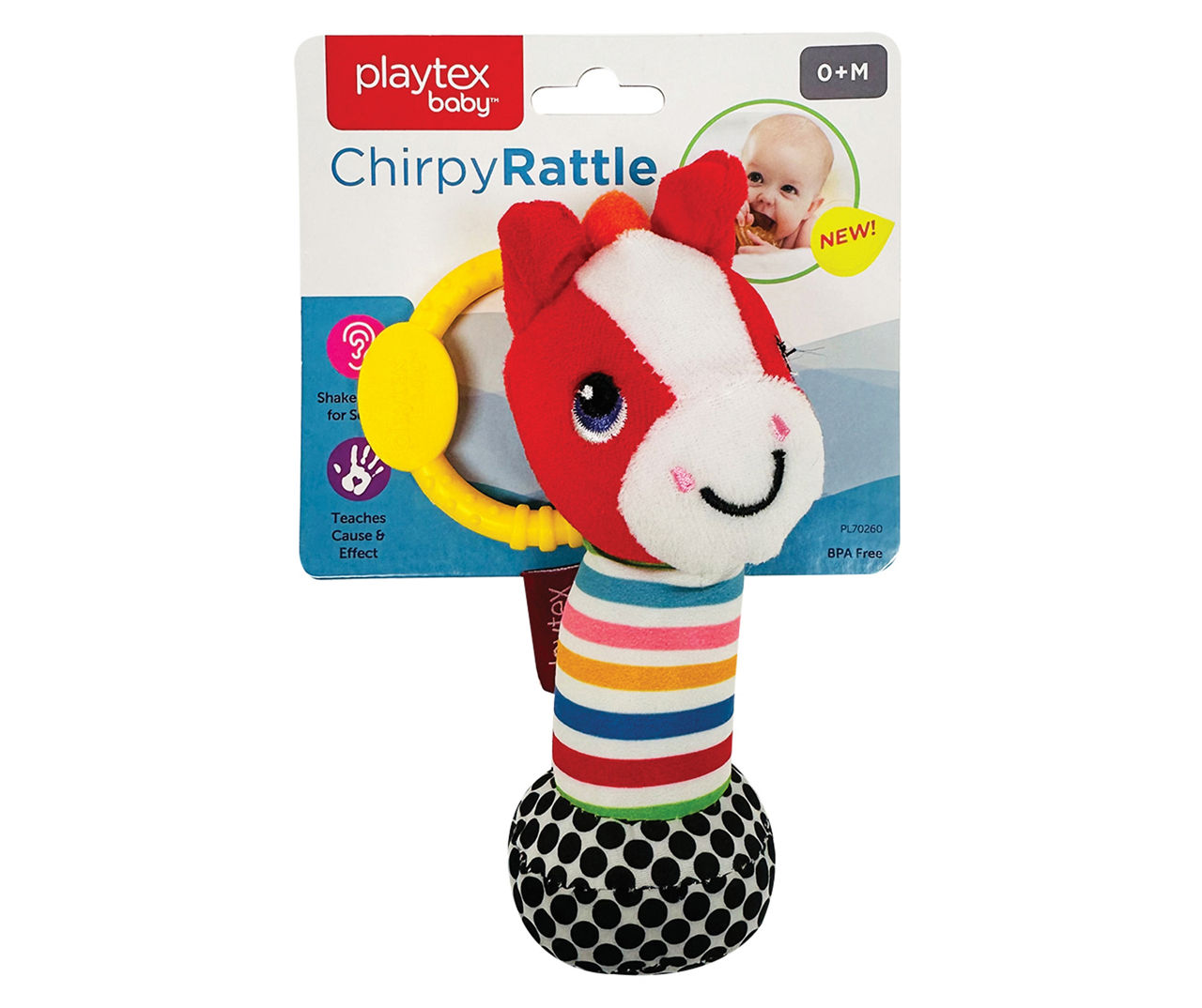 Playtex Chirpy Horse Baby Rattle | Big Lots