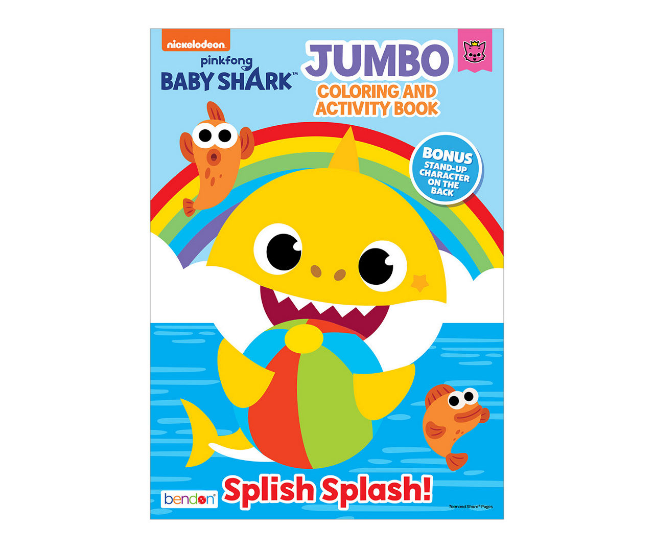 Nickelodeon Baby Shark Splish Splash Jumbo Coloring & Activity Book ...