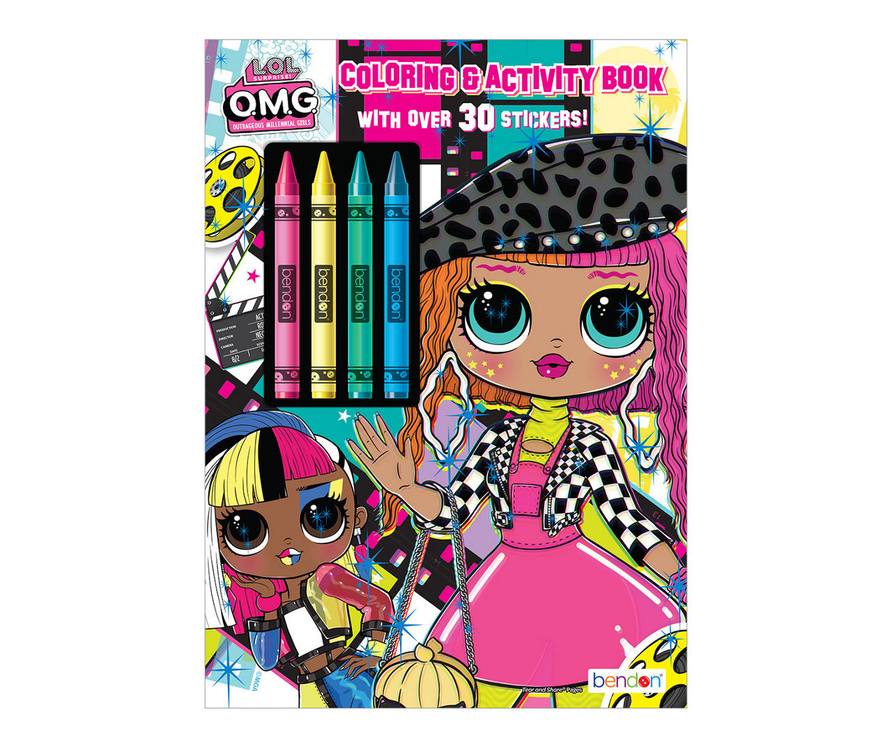 MGA LOL Surprise Crayon Coloring & Activity Book | Big Lots