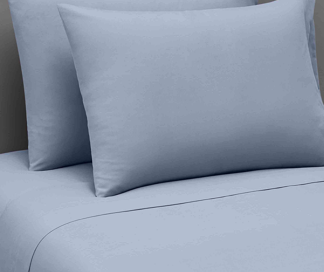 Simply Essentials Blue 85 GSM Microfiber Standard Pillowcase | Big Lots