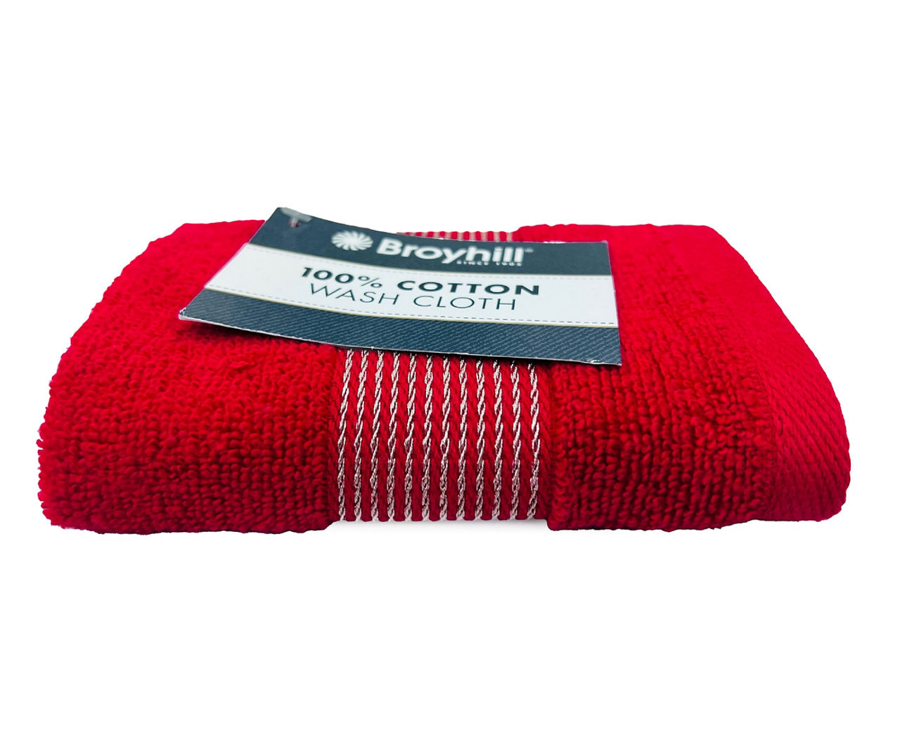 Broyhill Red Washcloth | Big Lots