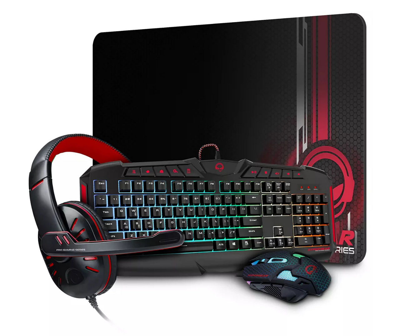 Hypergear Red Dragon LED 4-in-1 Gaming Kit | Big Lots