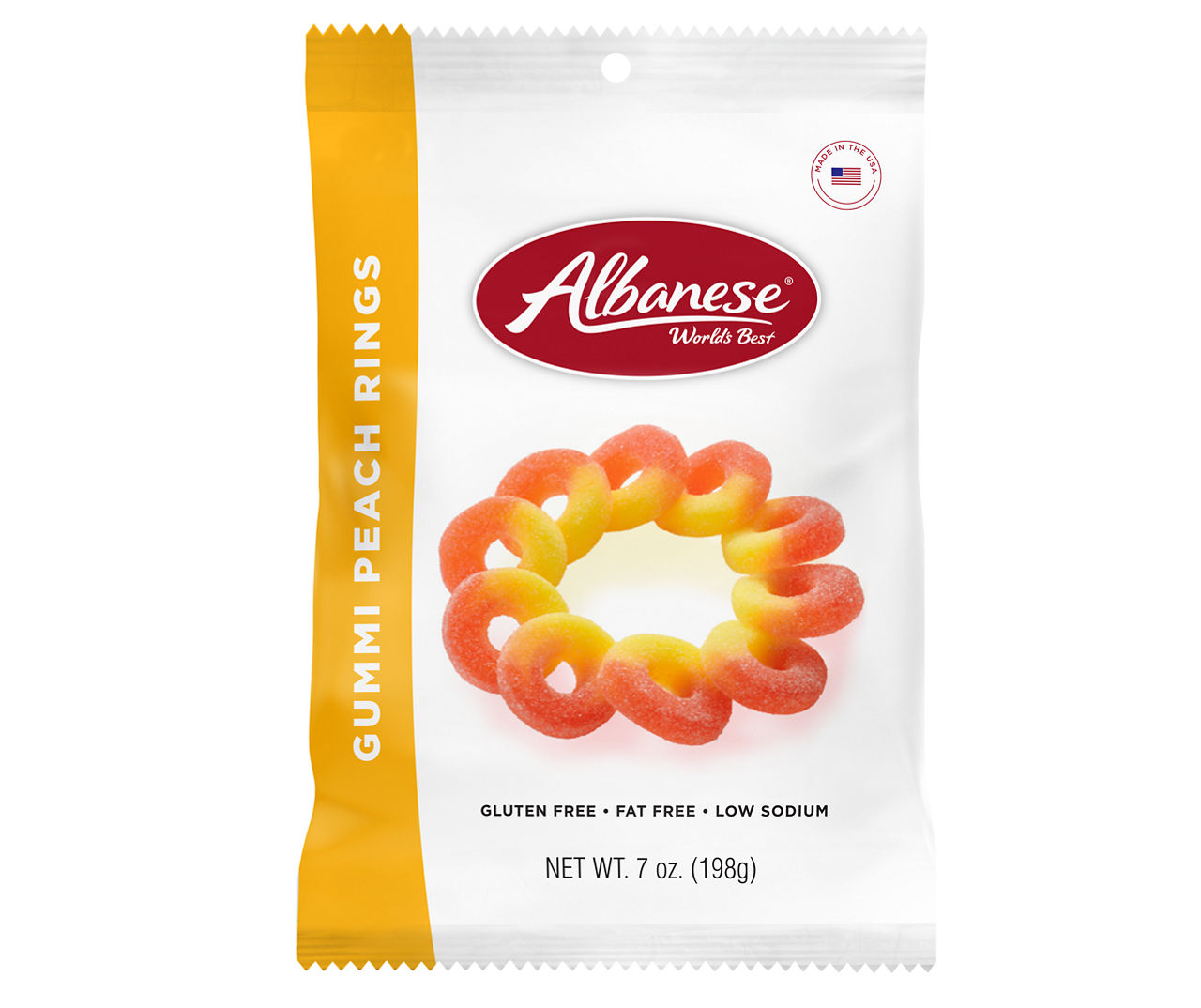 Albanese Gummi Peach Rings, 7 Oz. | Big Lots