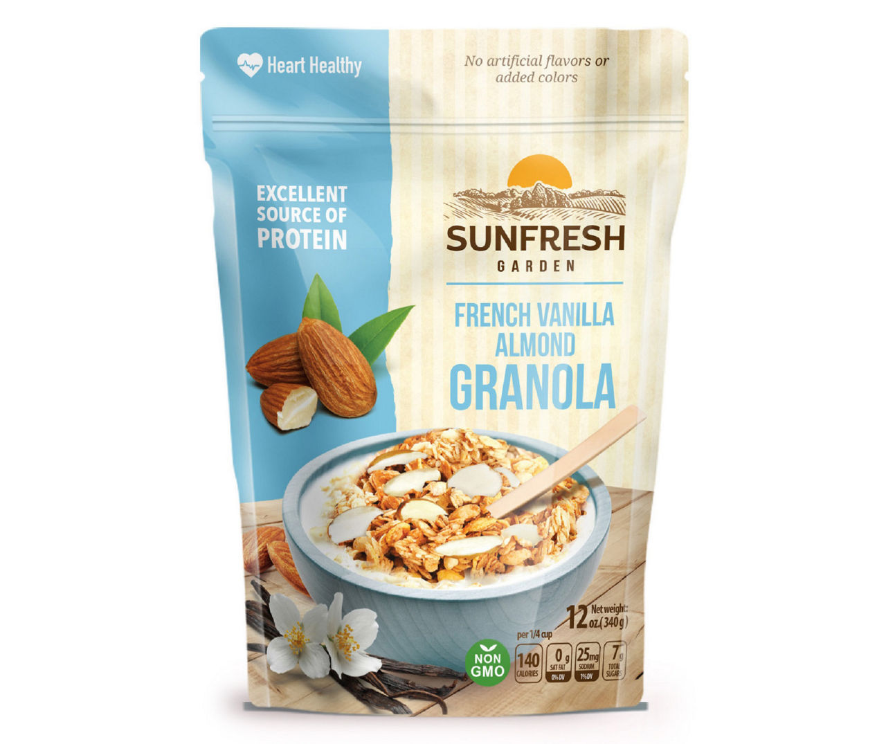 Sunfresh French Vanilla Almond Granola, 12 Oz. | Big Lots