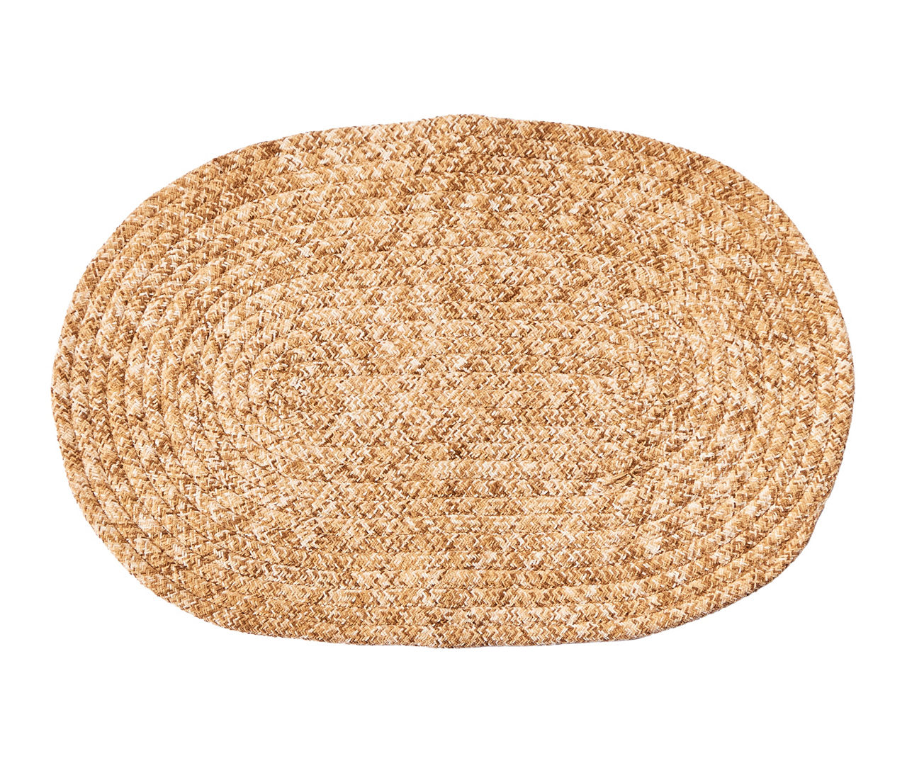 Mohawk Tan Oval Woven Accent Rug, (30" x 20") | Big Lots