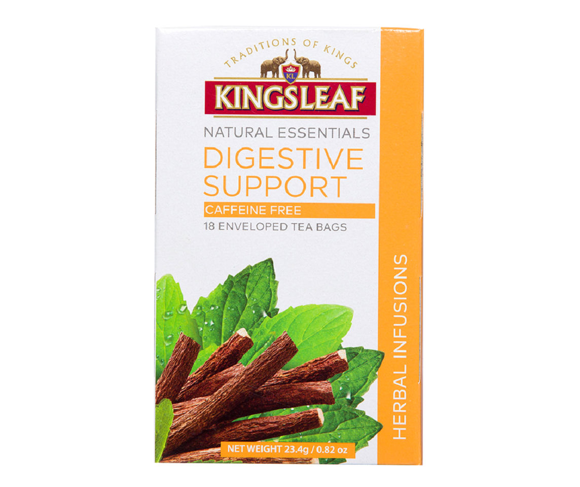 Kingsleaf Digestive Support Ceylon Tea, 18-Pack | Big Lots