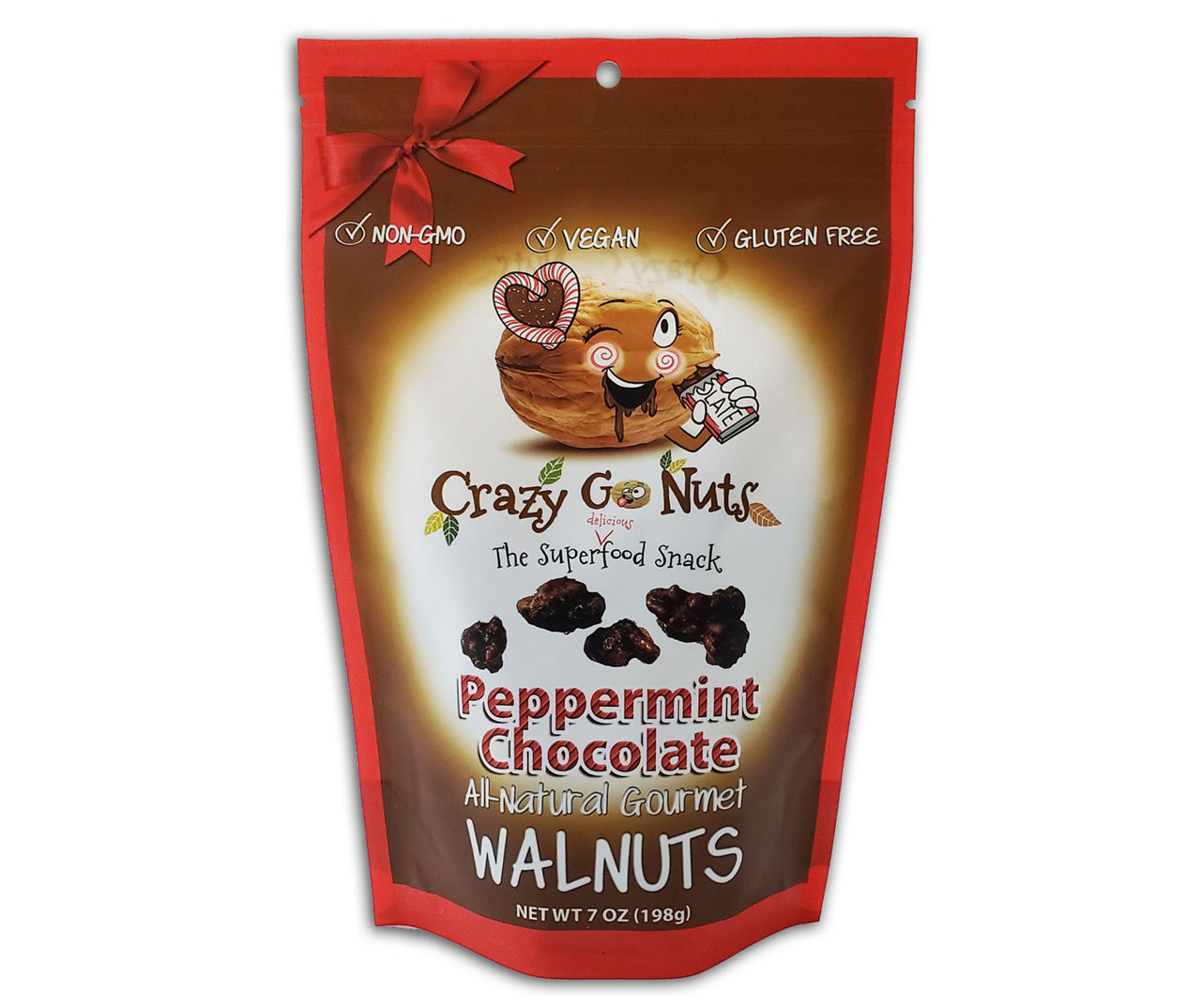 Crazy Go Nuts Peppermint Chocolate Walnut Snacks, 7 Oz. | Big Lots