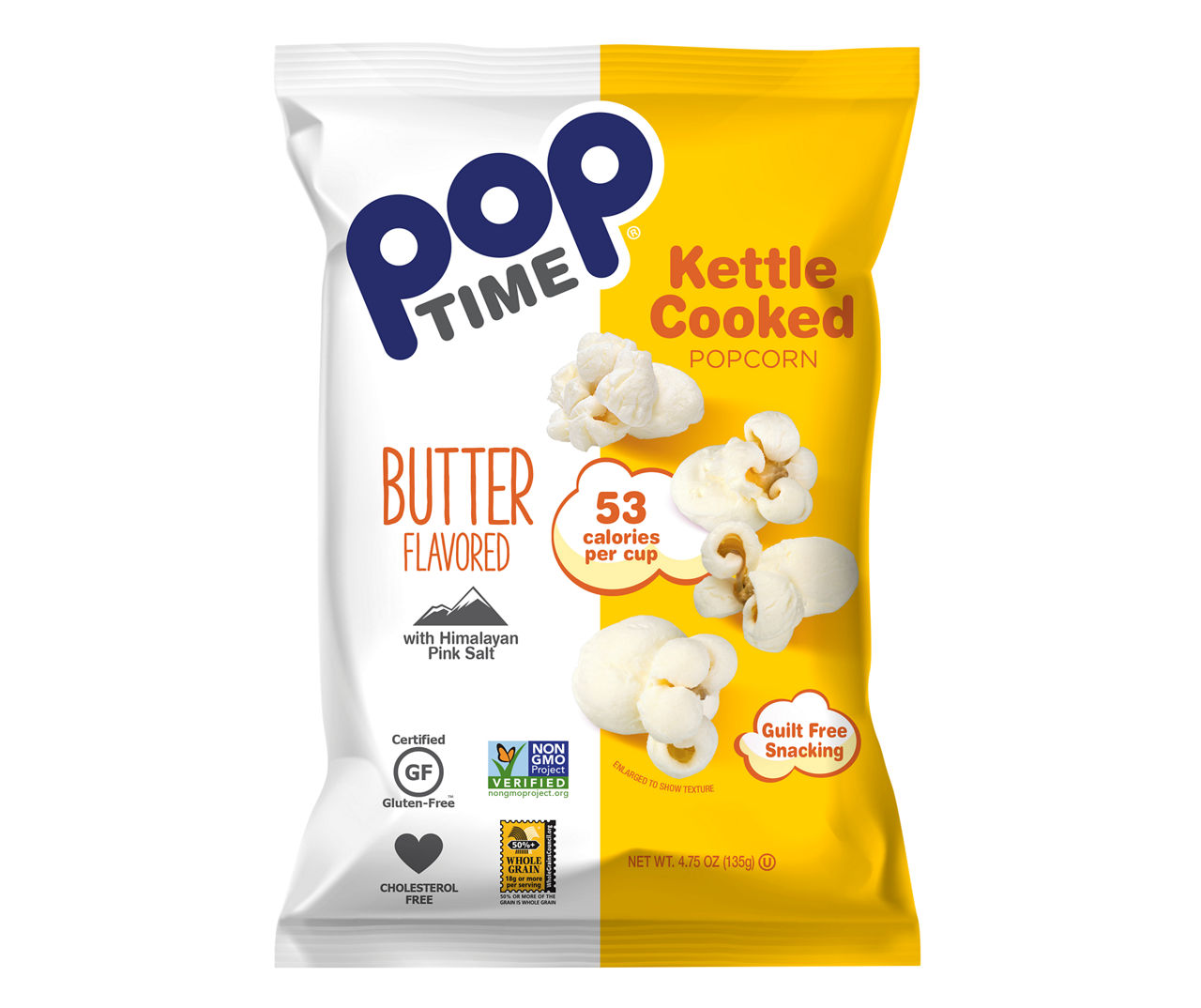 pop TIME Butter Kettle Cooked Popcorn, 4.75 Oz. | Big Lots