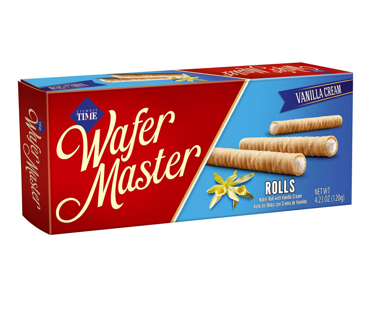 Cizmeci Time Wafer Master Vanilla Cream Rolls, 4.23 Oz. | Big Lots