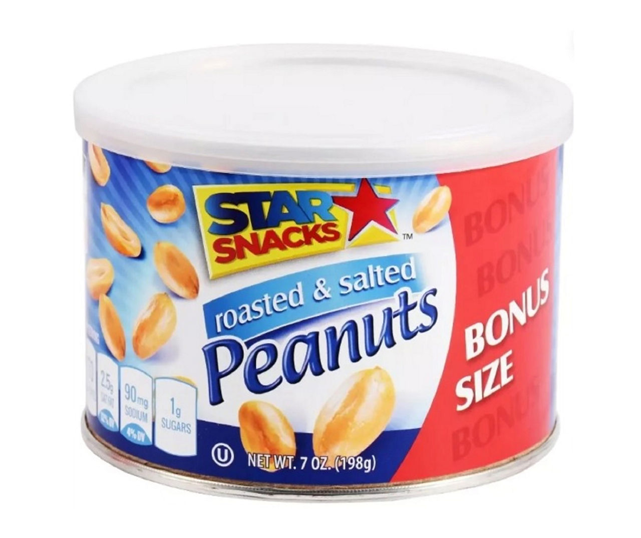 Star Snacks Roasted & Salted Peanuts, 7 Oz. | Big Lots