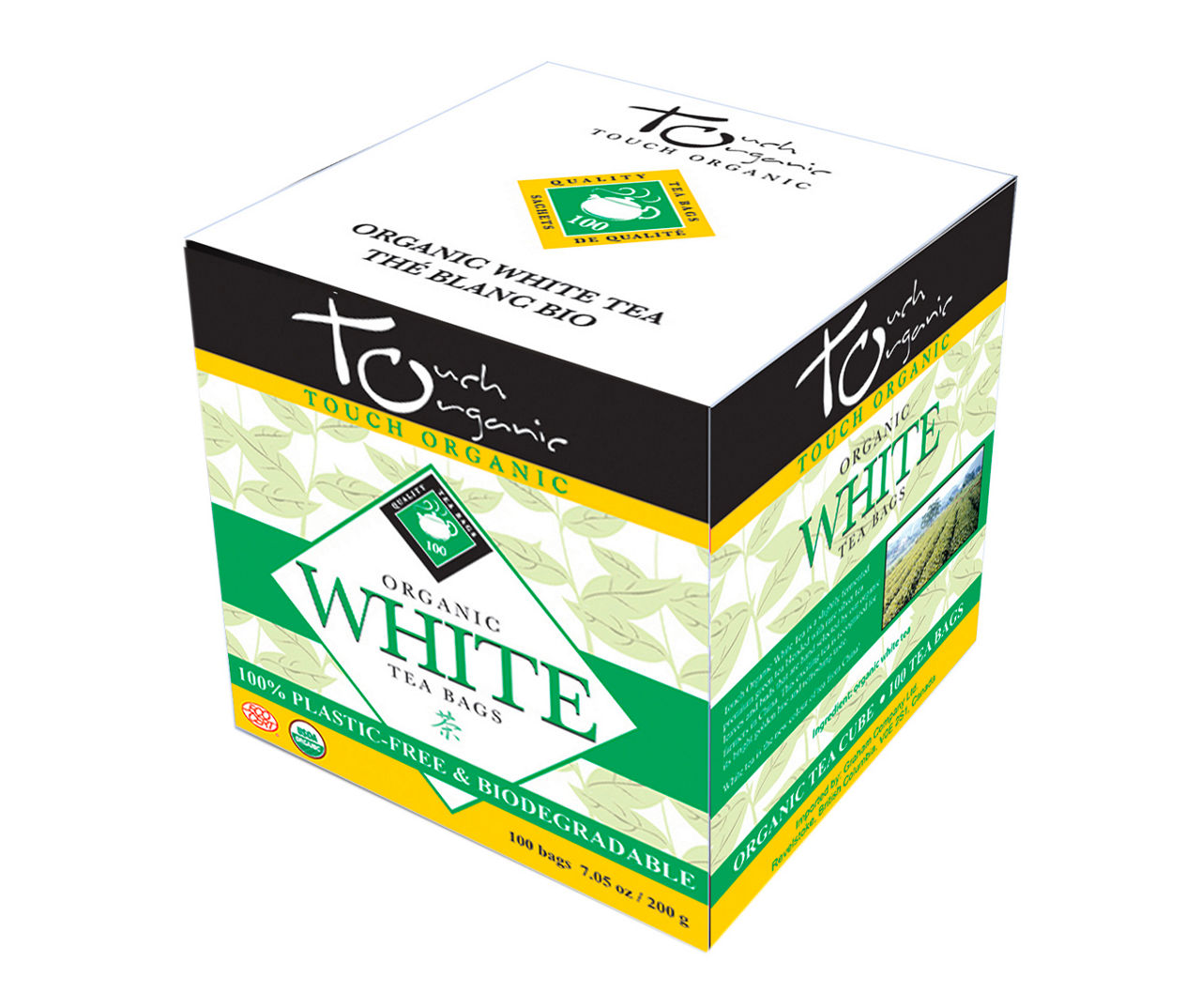 Touch Organic White Tea Bags, 100-Count | Big Lots