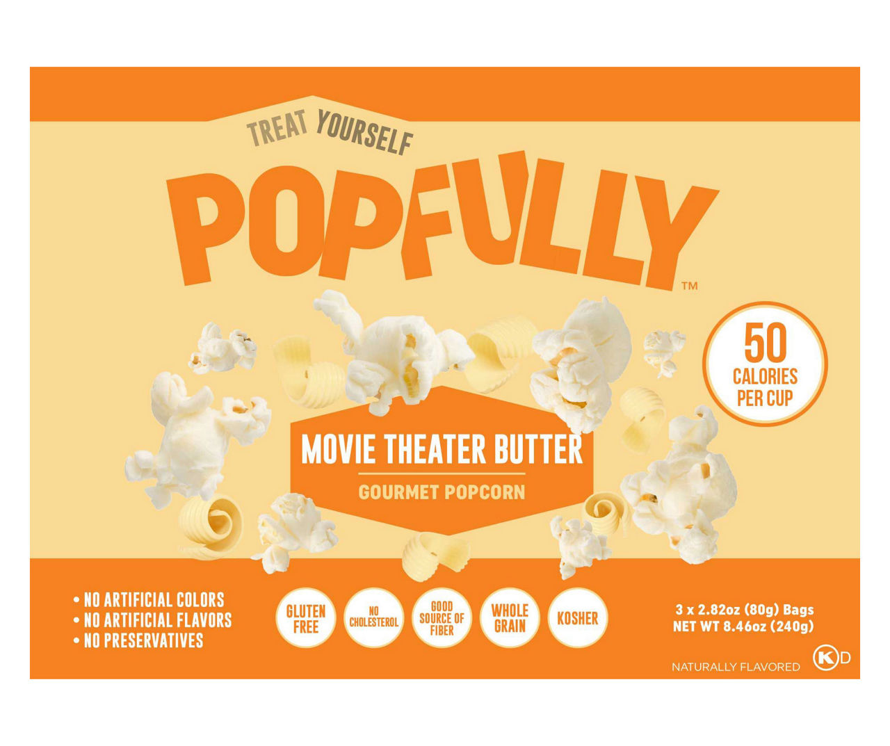 Popfully Movie Theater Butter Microwave Popcorn, 3-Pack | Big Lots