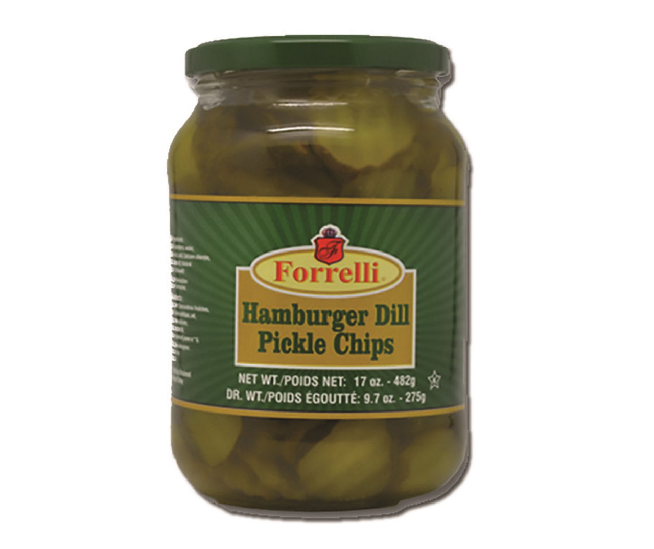 Forrelli Hamburger Dill Pickle Chips, 17 Oz. | Big Lots