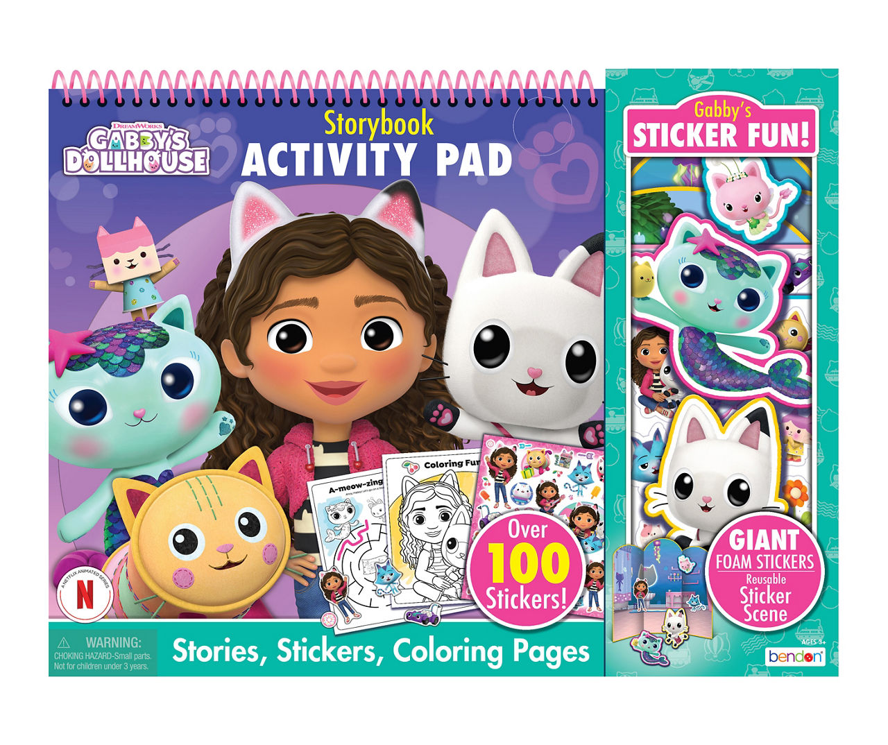 Bendon Gabby's Dollhouse Storybook Activity Floor Pad | Big Lots