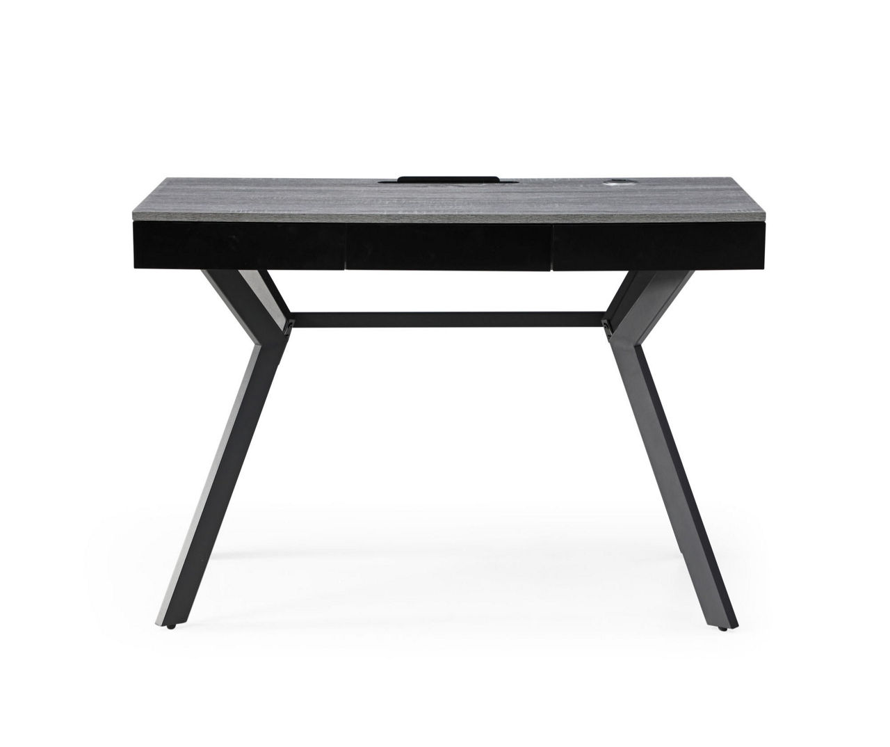 Inspired Home Noemi Gray & Black Writing Desk | Big Lots