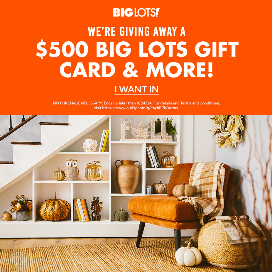 Big Lots! BIG Deals on Everything for Your Home!