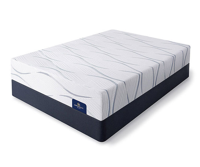 Serta Carriage Hill II Twin Plush Mattress Box Spring Set Big Lots
