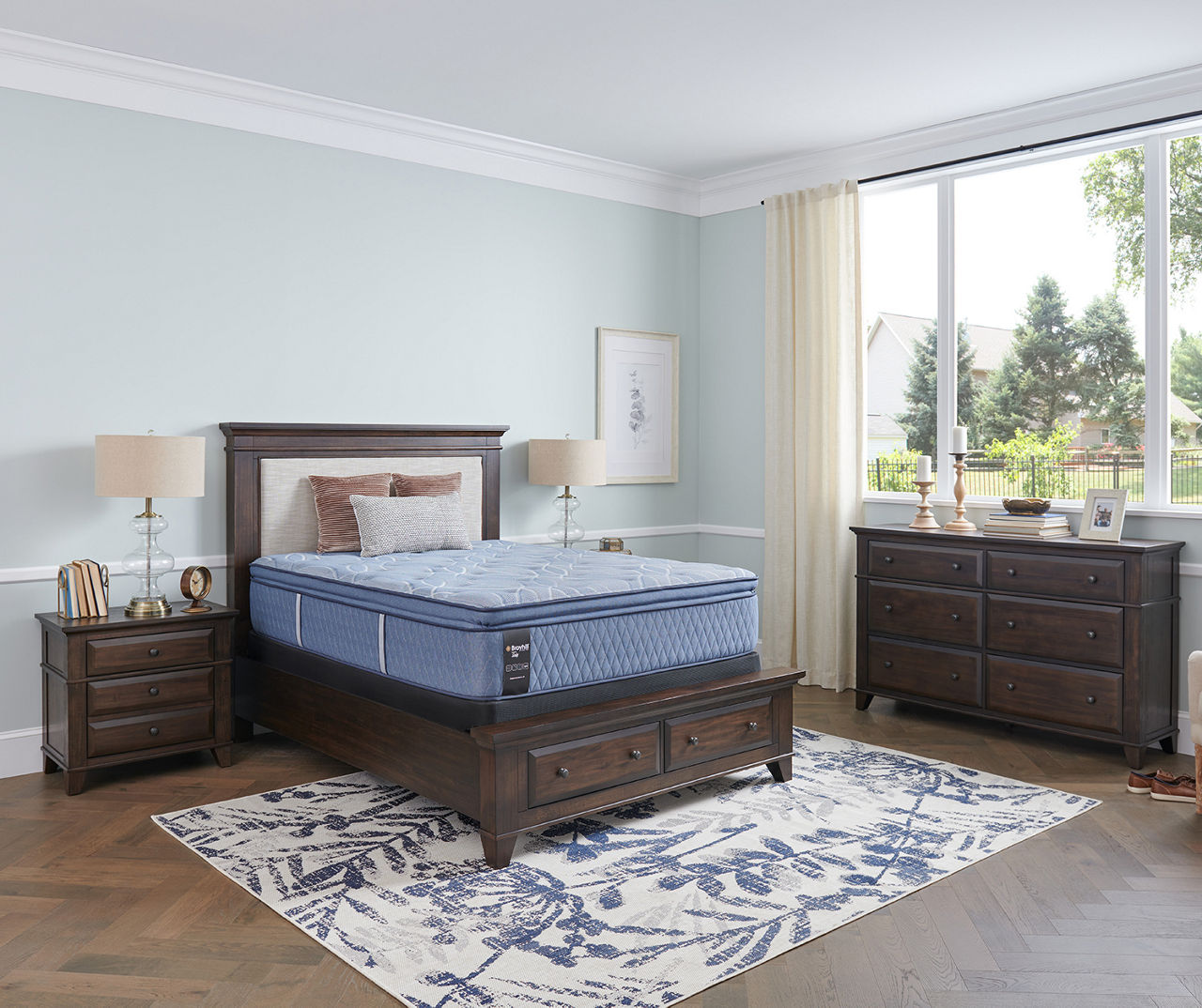 Broyhill by Sealy King Ultra Plush Mattress & Box Spring Set ...