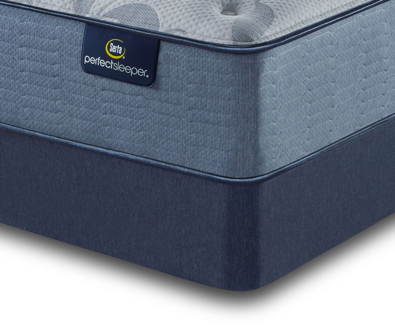 Serta Plush Twin Mattress Box Spring Set iCollection Perfect Sleeper Monroe Big Lots