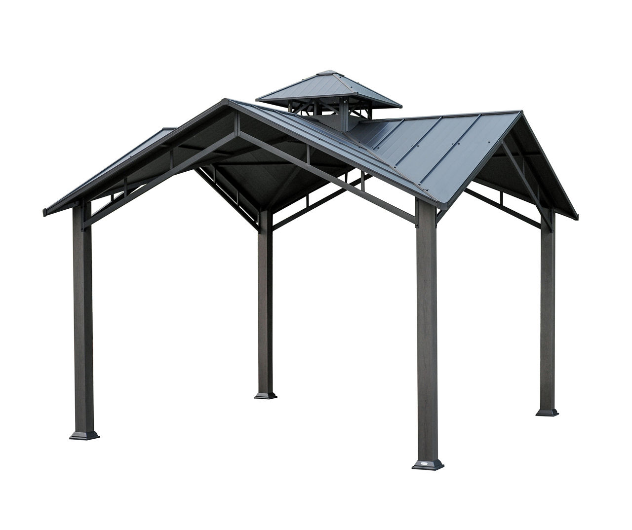 Broyhill 12' x 12' Pembroke Hard Top Steel Pavilion | Big Lots