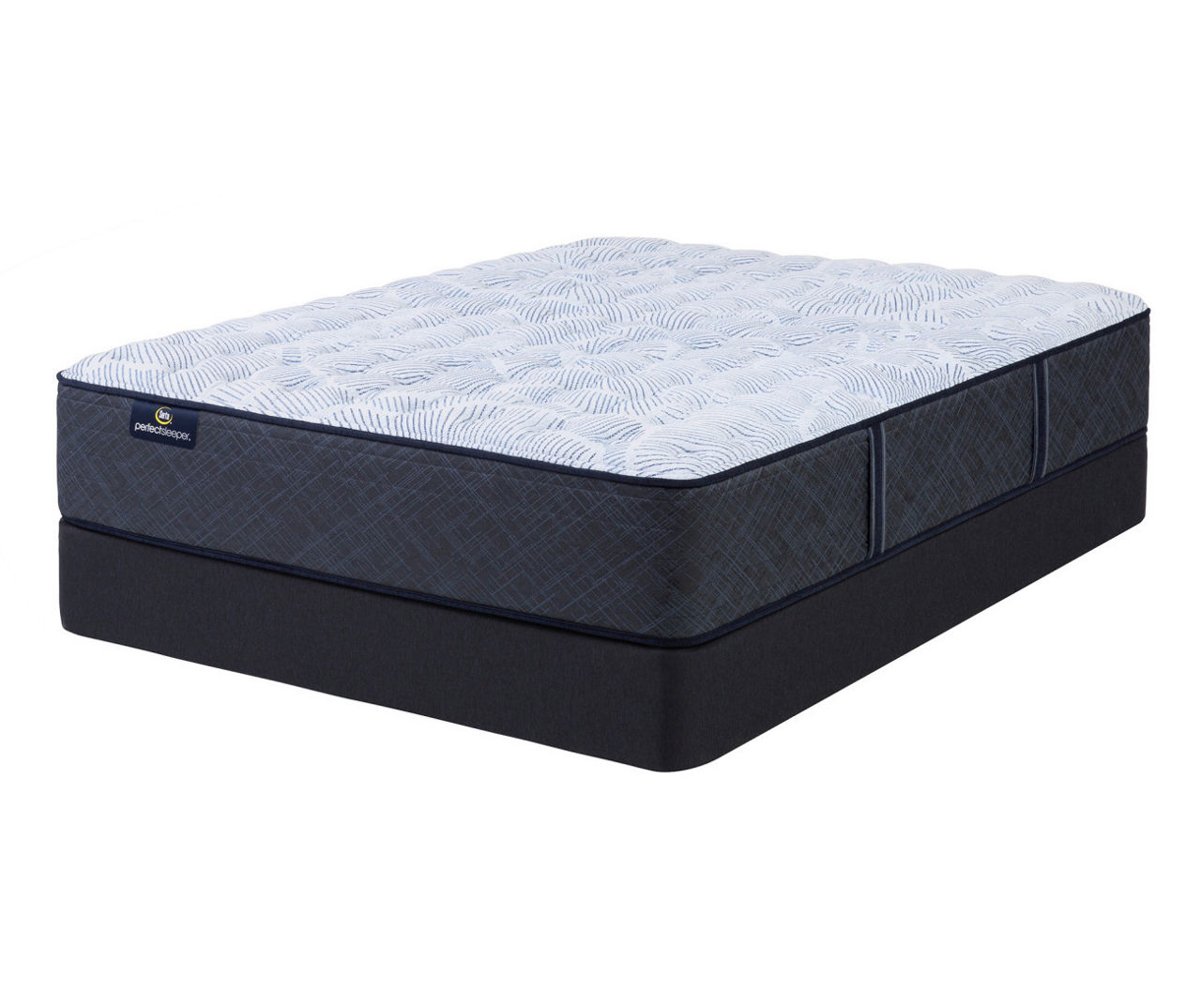 Serta Perfect Sleeper Nurture Night 13.5" Queen Medium Mattress & Box ...
